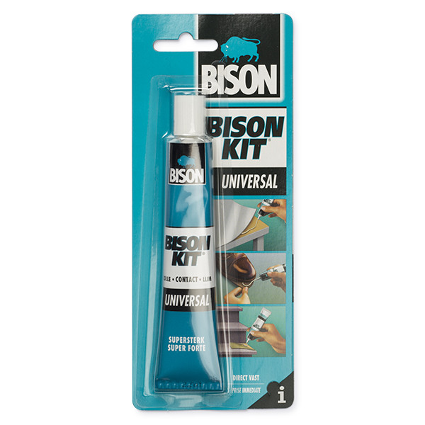 Kit | Bison (Lijm, Extra sterk, Direct vast, Universeel, 50 ml) Bison Kabelshop.nl